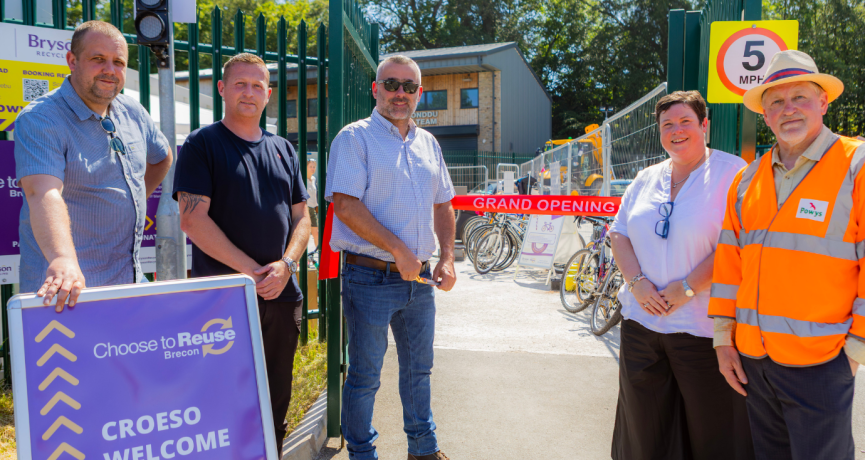 New Choose to Reuse Shop Opens at Brecon Household… | Bryson Recycling
